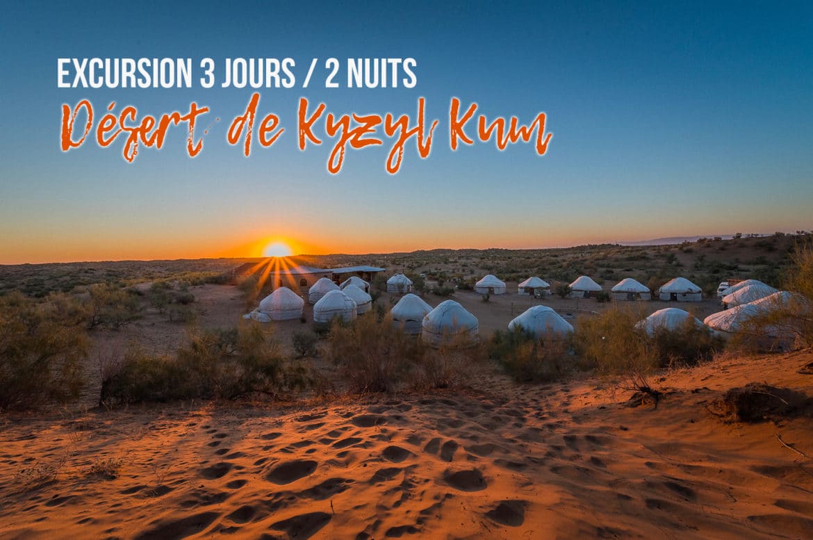 Excursion dans le désert de Kyzyl Kum